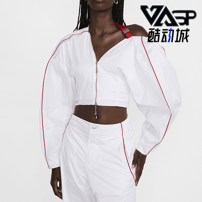 耐克女士宽松经典夹克外套