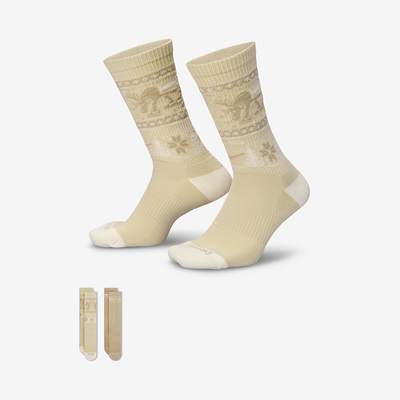 Nike/耐克正品Everyday Plus男女针织经典运动袜两双装HV6939-902