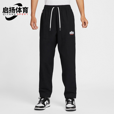 耐克男士系带宽松透气长裤