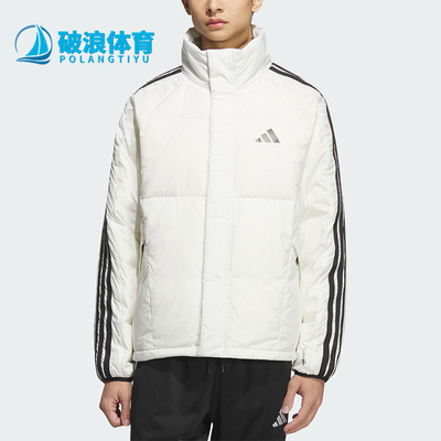 Adidas/阿迪达斯正品2025冬季款男士运动保暖立领羽绒服KC2489