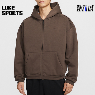 Nike/耐克正品Therma-FIT男士休闲连帽加绒运动外套IO3690-237