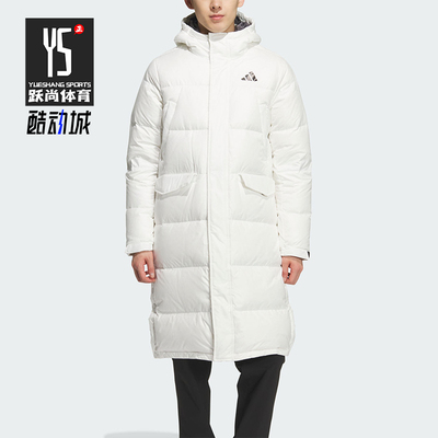 Adidas/阿迪达斯正品V L DOWN PA UG男女连帽保暖羽绒服KF4396