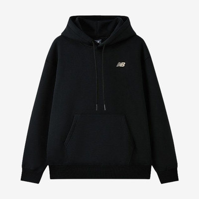New Balance新百伦正品男休闲舒适连帽长袖运动卫衣NCF41411-BK
