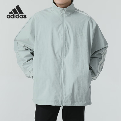 Adidas/阿迪达斯官方正品ST 3ST WV TT男士防泼水休闲外套JL6092