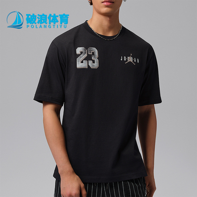 Nike/耐克正品Jordan Brooklyn男士印花舒适短袖T恤IF3128-010