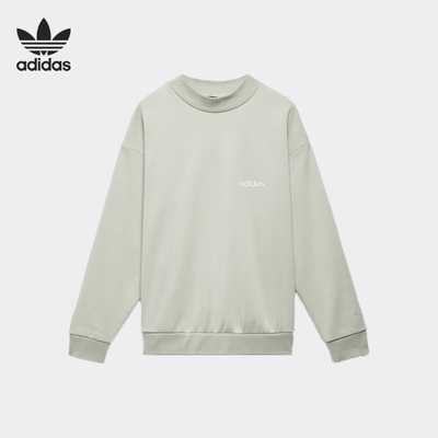 Adidas/阿迪达斯官方正品三叶草男女运动休闲宽松套头卫衣IA3434