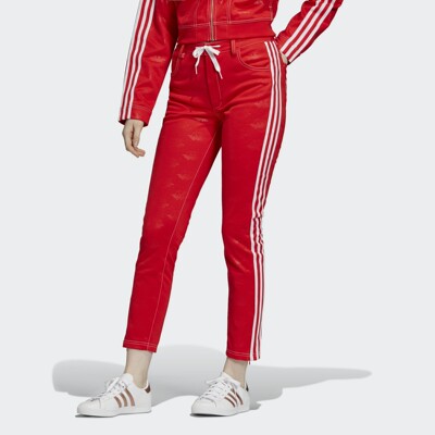 Adidas/阿迪达斯正品当季三叶草TRACKPANT女子运动九分裤EK4786