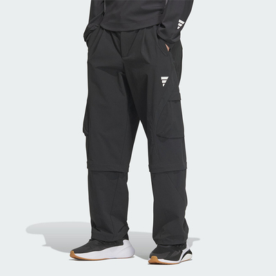 Adidas/阿迪达斯正品新款男士可拆卸梭织休闲经典户外长裤KA2462