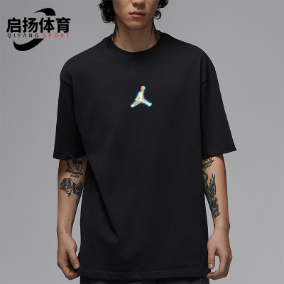 Nike/耐克正品JORDAN男士针织休闲宽松透气经典短袖IF0620-010