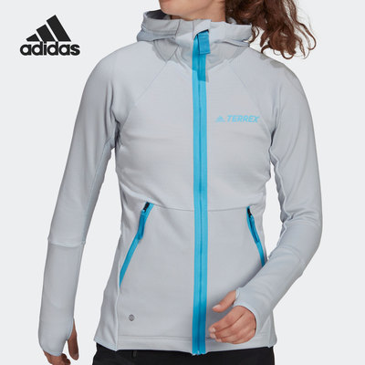 阿迪达斯女子运动连帽夹克