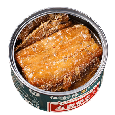 五香带鱼罐头150g即食下饭香酥