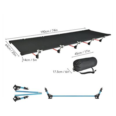 Outdoor Folding Bed Ultralight Camping Cot Travel Camp Bed S