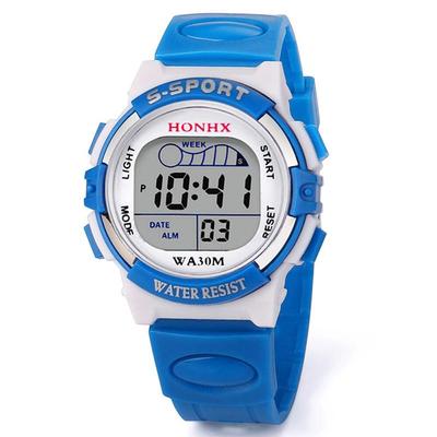 Watch For Boy Kids Fashion Waterproof Children Boy Lcd Digit