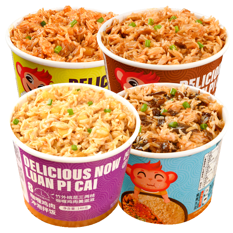 香之渝冲泡即食鸡肉味自热米饭