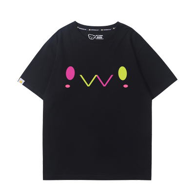 vtubert虚拟主播Hololive动漫周边常暗永远同款cos短袖T恤衣服潮