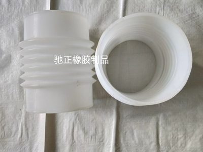伸缩软管白色硅胶接头排水管