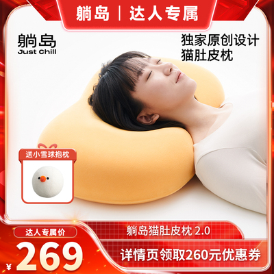 【达人直播间】躺岛猫肚皮枕记忆棉成人枕单只装TD