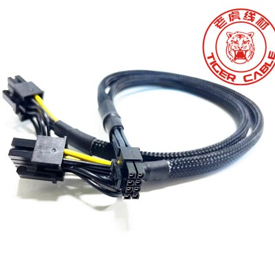 宁畅X640 G40服务器专用GPU供电线小8P转双8P显卡线RTX8000 2070S