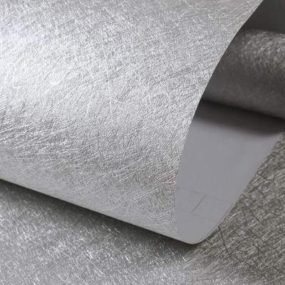 加厚墙壁纸自粘蚕丝纹防水PVC自贴墙纸卧室背景墙装饰贴纸带背胶