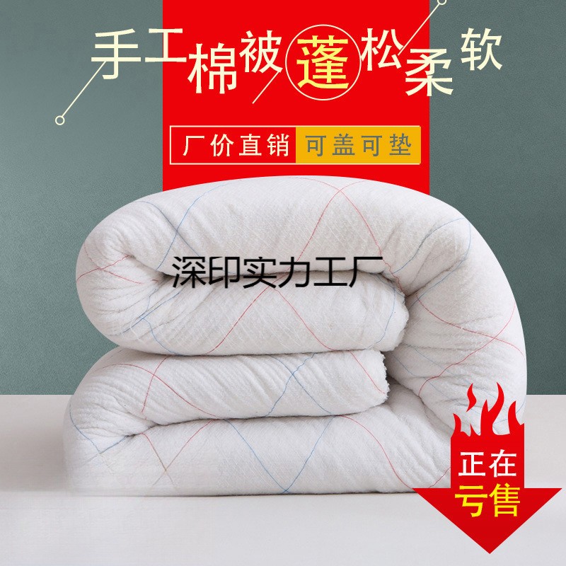 棉絮垫被床垫被子被芯褥子棉被子冬天加厚学生宿舍春秋冬被被褥