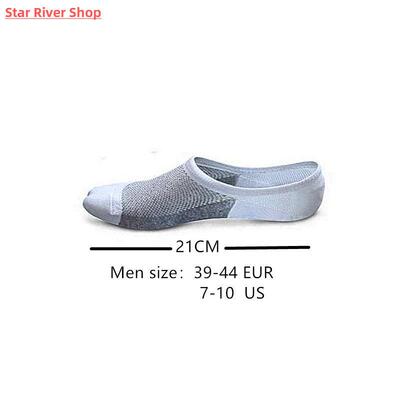 5 pairs / lot summer men no show socks slippers men breathab