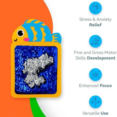 Felt Sensory Mats for Autistic Children Cartoon Animal Cogni