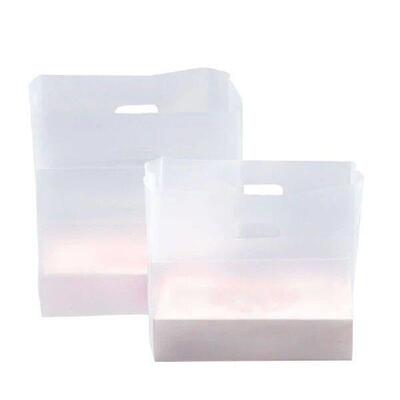 Transparent Bag Disposable Hand Bag Takeout Package Packing