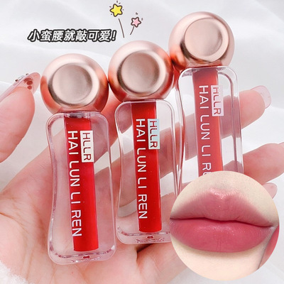 HLLR新款唇釉哑光雾面不易沾杯学生丝绒口红国货品牌彩妆唇彩
