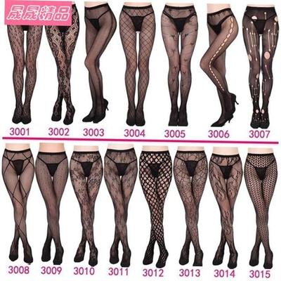 Transparent fishnet stockings pantyhose