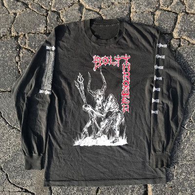 Vintage美式发烧友长袖T恤