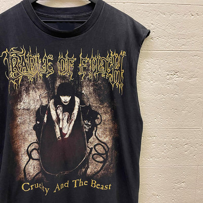 Vintage美式发烧友砍袖短袖