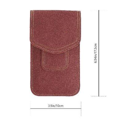 Waterproof Sports Waist Bag Slim Gym Pouch for Phone Keys