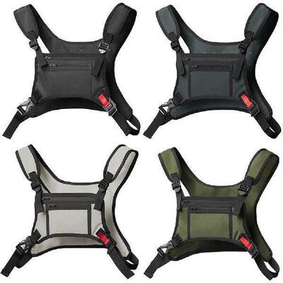 Sports Chest Bag for Men Water Resistant Running Vest Bag