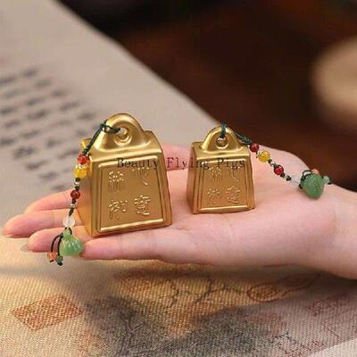 1pc Metal Solid Small Steelyard Ornament Town House Decor