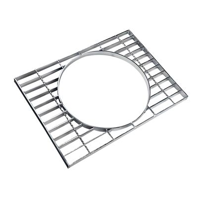 Hot-dip galvanized steel grating plate for steel mill