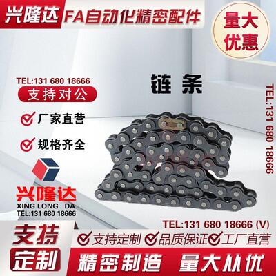 CHES11 CHE15 25 35 40 50 60 80 100 米思米链条 不锈钢链条定制