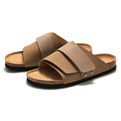 men clogs slides women cork sandals slippers flip flops shoe