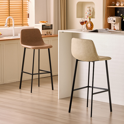 吧椅碳素钢硅胶皮收银台高椅子