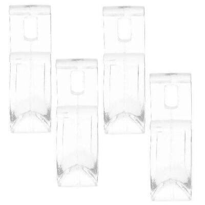 4 Pcs Curtain itioning Hook Adjustable Rod Brackets