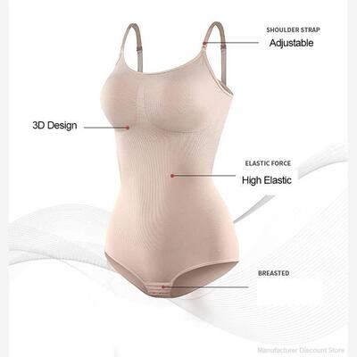 Bodysuit Shapewear Women Full Body Shaper Tummy Control Slim