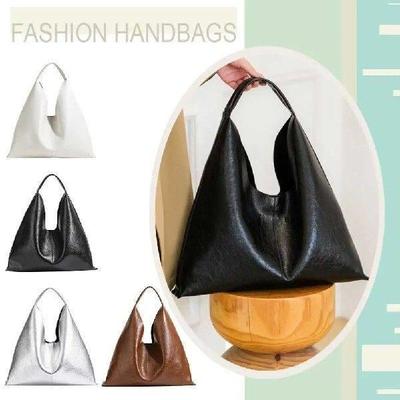 PU Leather Tote Bag Large Capacity Top Handle Handbag