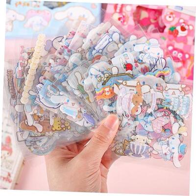 sanrio sticker cinnamoroll kuromi stickers bear cute贴纸pvc