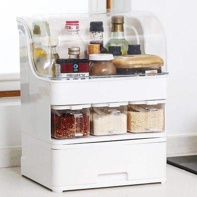 oil proof with lid seasoning box oil salt sauce vinegar