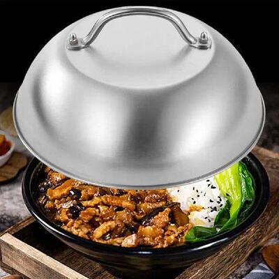 Stainless Steel Pot Lid with Handle Heat Concentration for