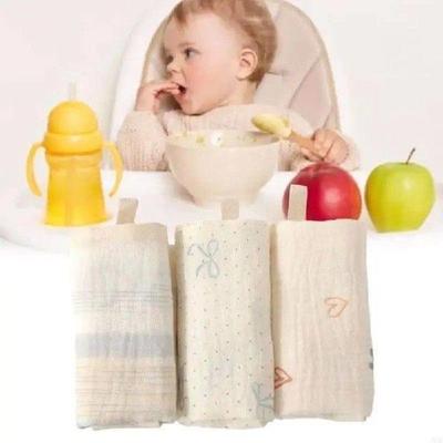 Cotton Infant Face Towels 3pcs Multipurpose Burp Cloth Soft