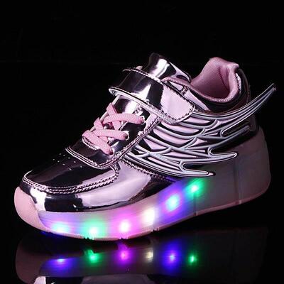 Overseas wings shoes LED ultra light emitting shoes