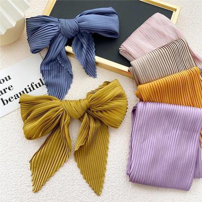 ie Band Kerchief Satin Foulard Scarves Headscarf Neckerchief