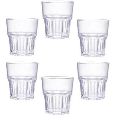 6 Pcs Shot Glass Unbreakable Spirits Cups Tumblers Kitchen