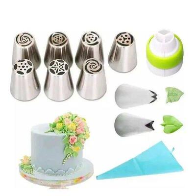 7Style Russian Tulip Icing Piping Nozzles Stainless Steel