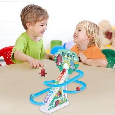 Dinosaur Climbing Slide Toy with Music & Lights Dinosaur